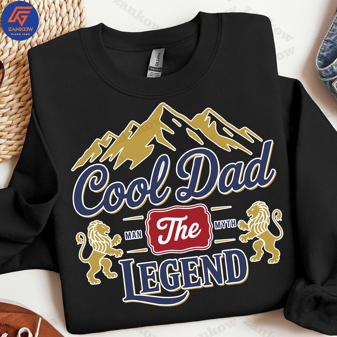 The Cool Dad Png, the Man the Myth the Legend Png, Fathers Day Png ...