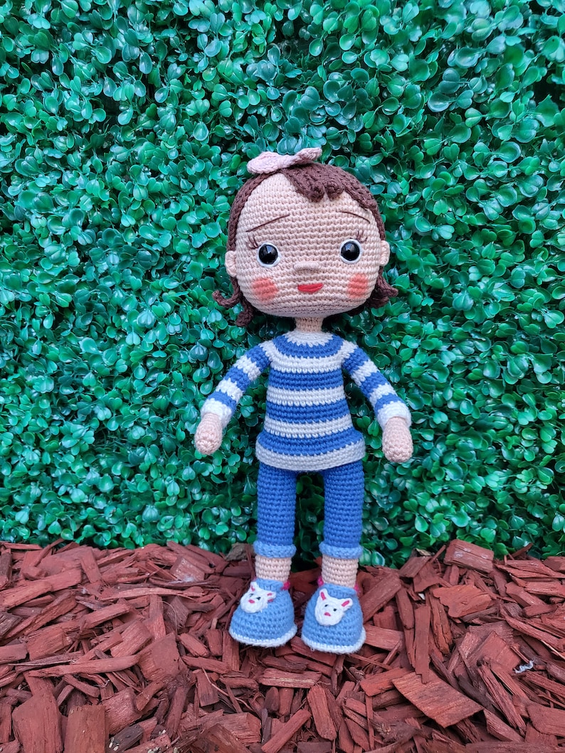 LBB TOYS Amigurumi Dolls 28 Cm Tall Mia Doll - Etsy UK