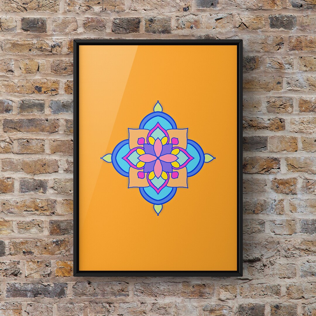 Mandala in Retrospect Mandala Art Mandala Illustration - Etsy