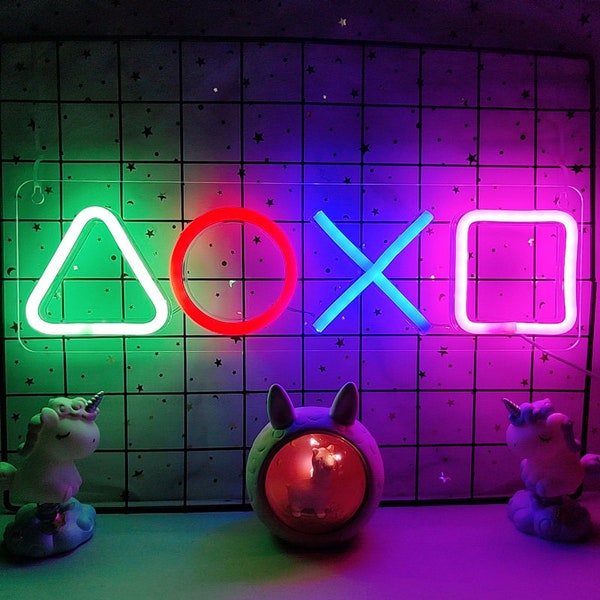 Playstation Neon Sign - Etsy