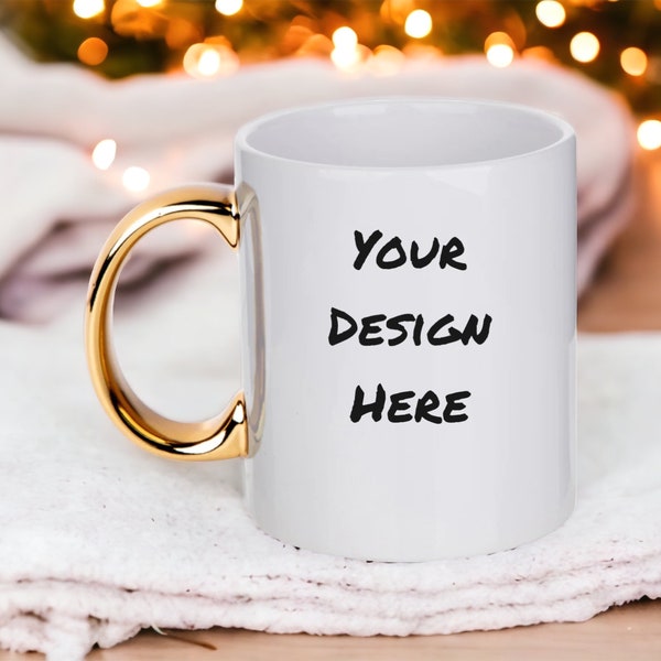 Gold Mug - Etsy