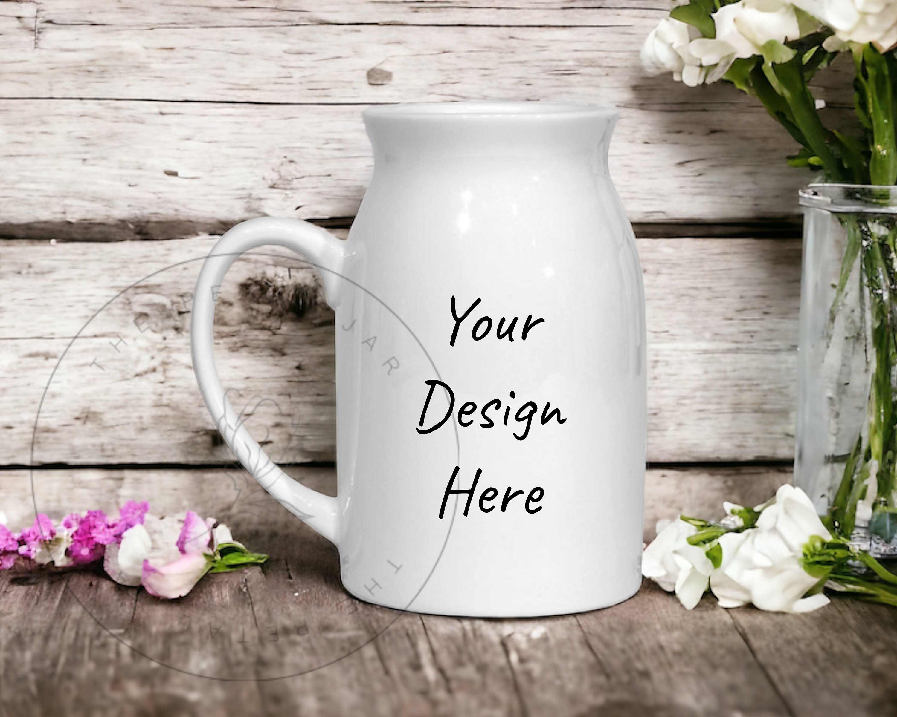 450ml Milk Jug Mock-up Digital Download Sublimation Blank Template - Etsy