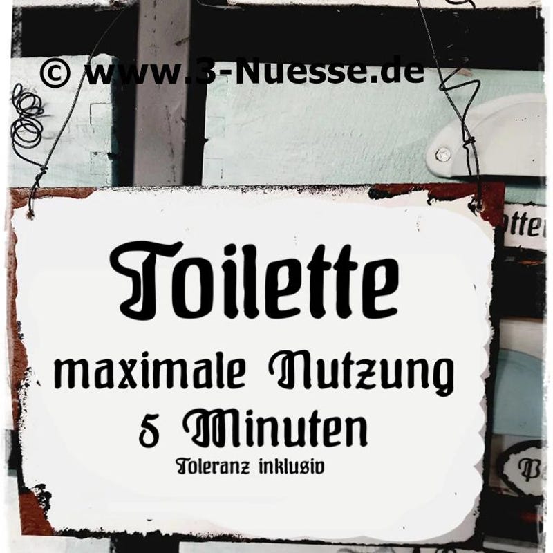 Vintage Enamel Wc Sign - Etsy