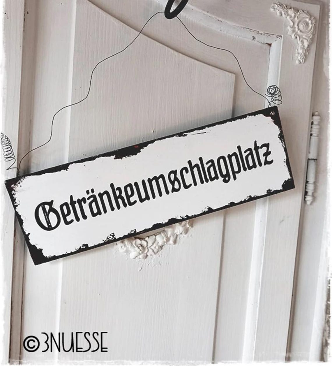 16 Signs in MIX / Shabby Fake Enamel Sign Wooden Sign - Etsy