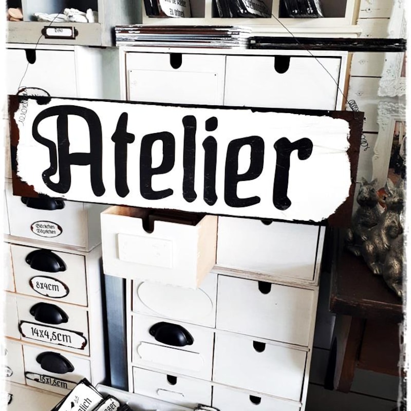 Atelier Sign - Etsy