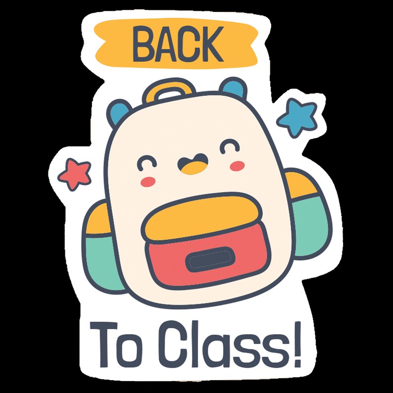 Kids Stickers Printable Motivational Messages for School - Etsy