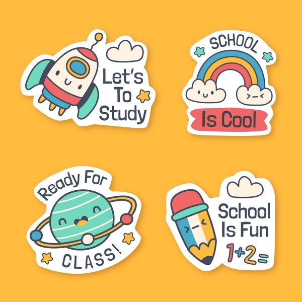 Kids Stickers - Etsy