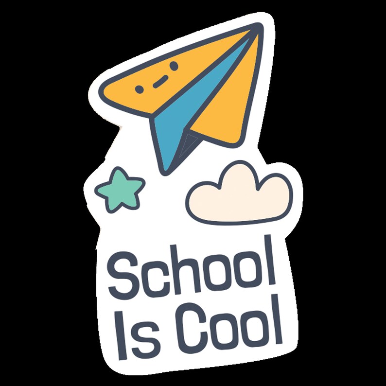 Kids Stickers Printable Motivational Messages for School - Etsy