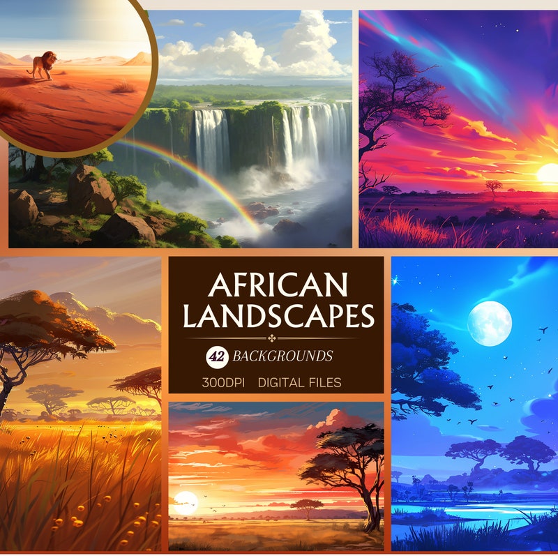 African Backdrop - Etsy