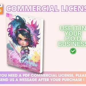 Chibi Warrior Kawaii Girls, Vol.02 | 24 Coloring Pages for Girls ...