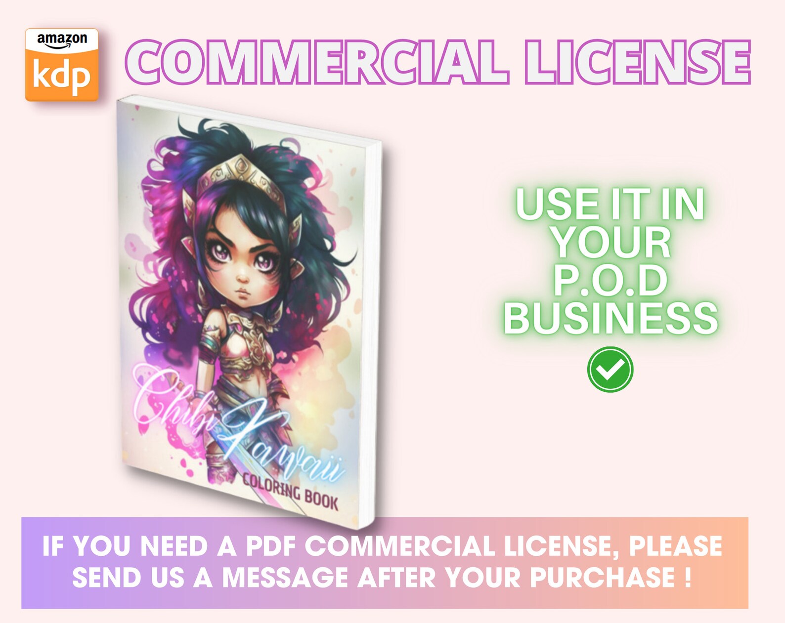 Chibi Warrior Kawaii Girls 21 Coloring Pages for Girls, Coloring Book ...