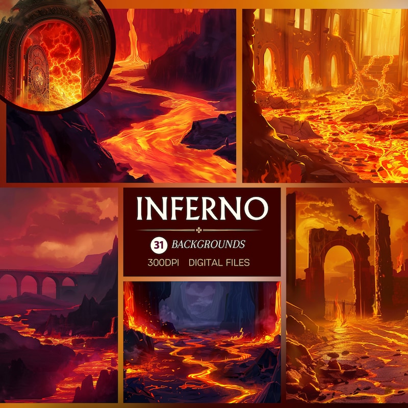 Halloween Portal to Hell - Etsy