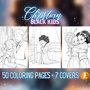 Christian Black Kids - Coloring Pages | 50 African American Boys and ...