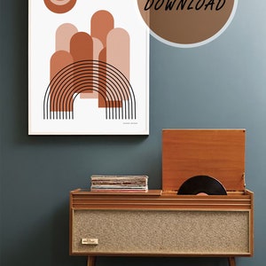 Boho Poster Set, Boho Wall Art, Wall Decor Boho, Boho Poster, Moon, Sun ...