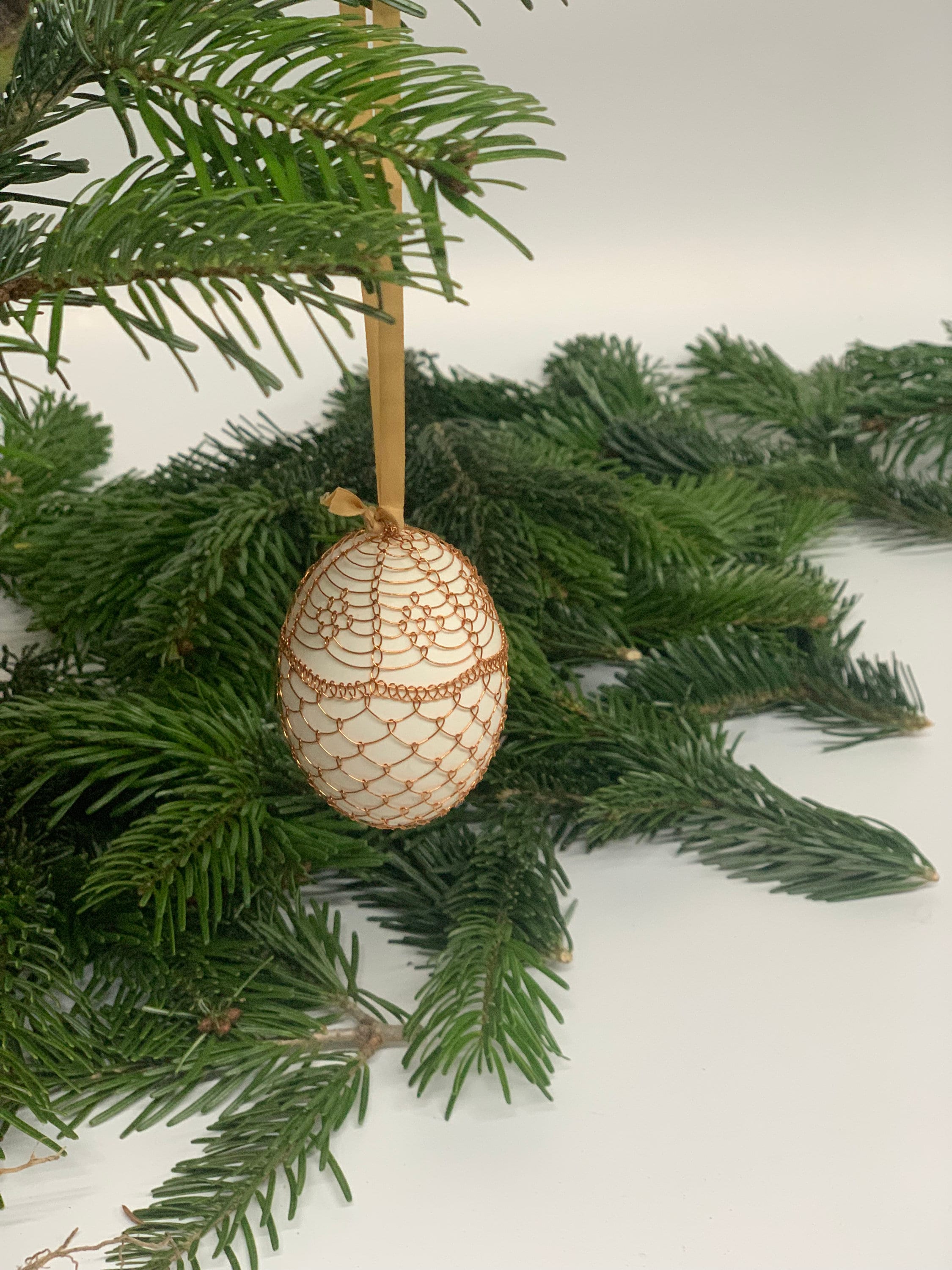 Metallic Copper, Easter Eggs Handmade Slavic Egg Art Easter Egg ...