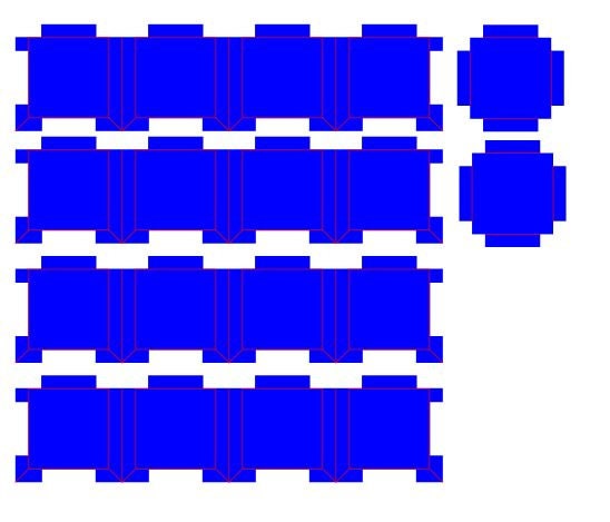 Tetris Stackable Pieces LASER FILE SVG - Etsy