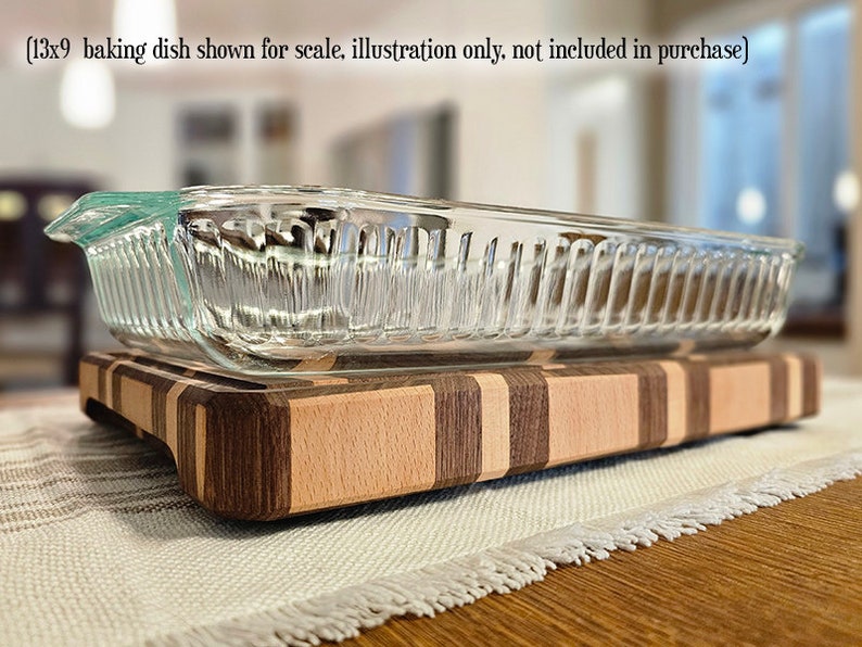 End Grain Cutting Board (geo Block Design), Butcher Block, Serving ...