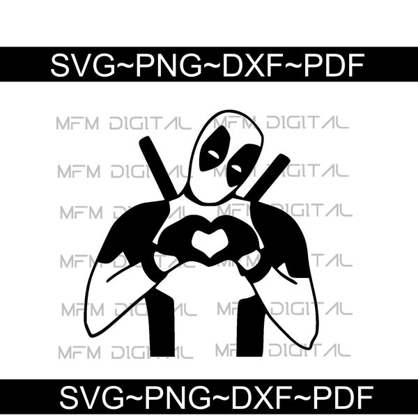 Deadpool Mask - Etsy