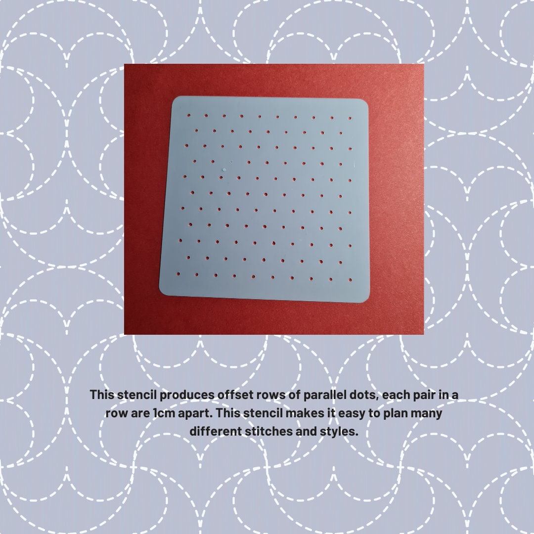 Set 1 Basics 4 Sashiko Stencils for Marking Patterns - Etsy