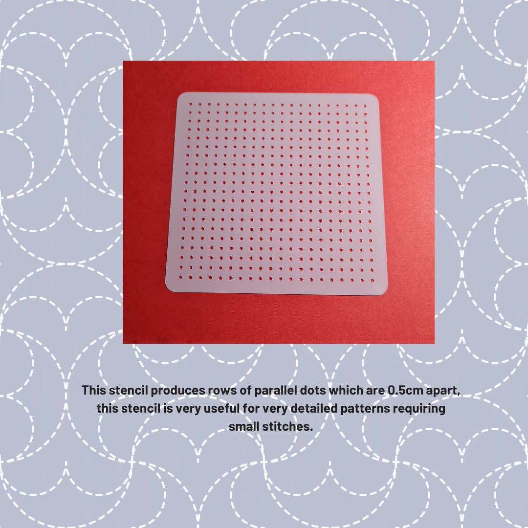 Set 1 Basics 4 Sashiko Stencils for Marking Patterns - Etsy