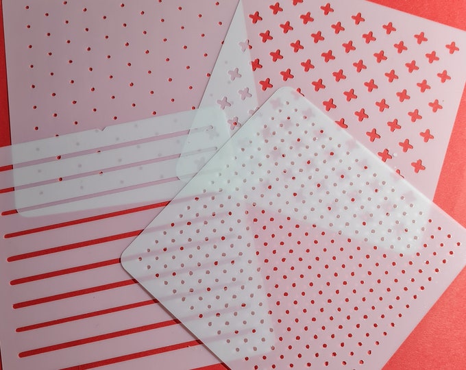 Sew Easy Sashiko 4" Template - Seigaiha - Waves - Japanese Embroidery ...