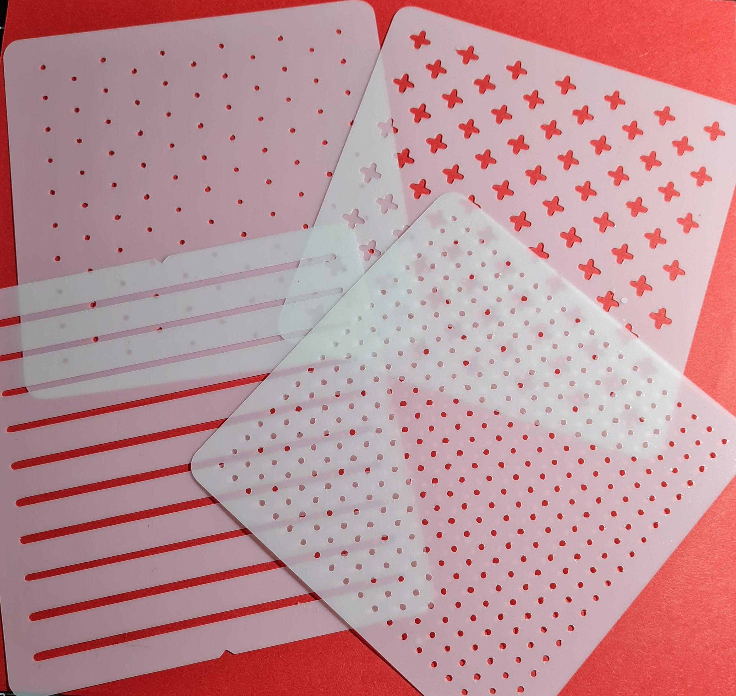 Set 1 Basics - 4 Sashiko Stencils for Marking Patterns - Etsy