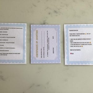 Adopt A Blob Plush Toy: Fidget, Wellbeing Buddy - Etsy