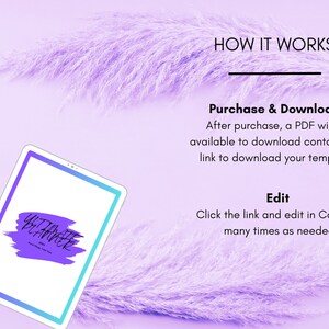 Editable Ultimate Planner | Canva Template | Purple Ocean Planner for ...