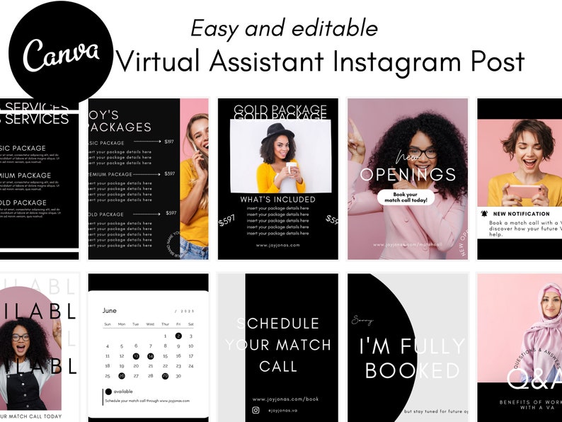 Editable Instagram Post Templates | Leadmagnet Template | Canva ...