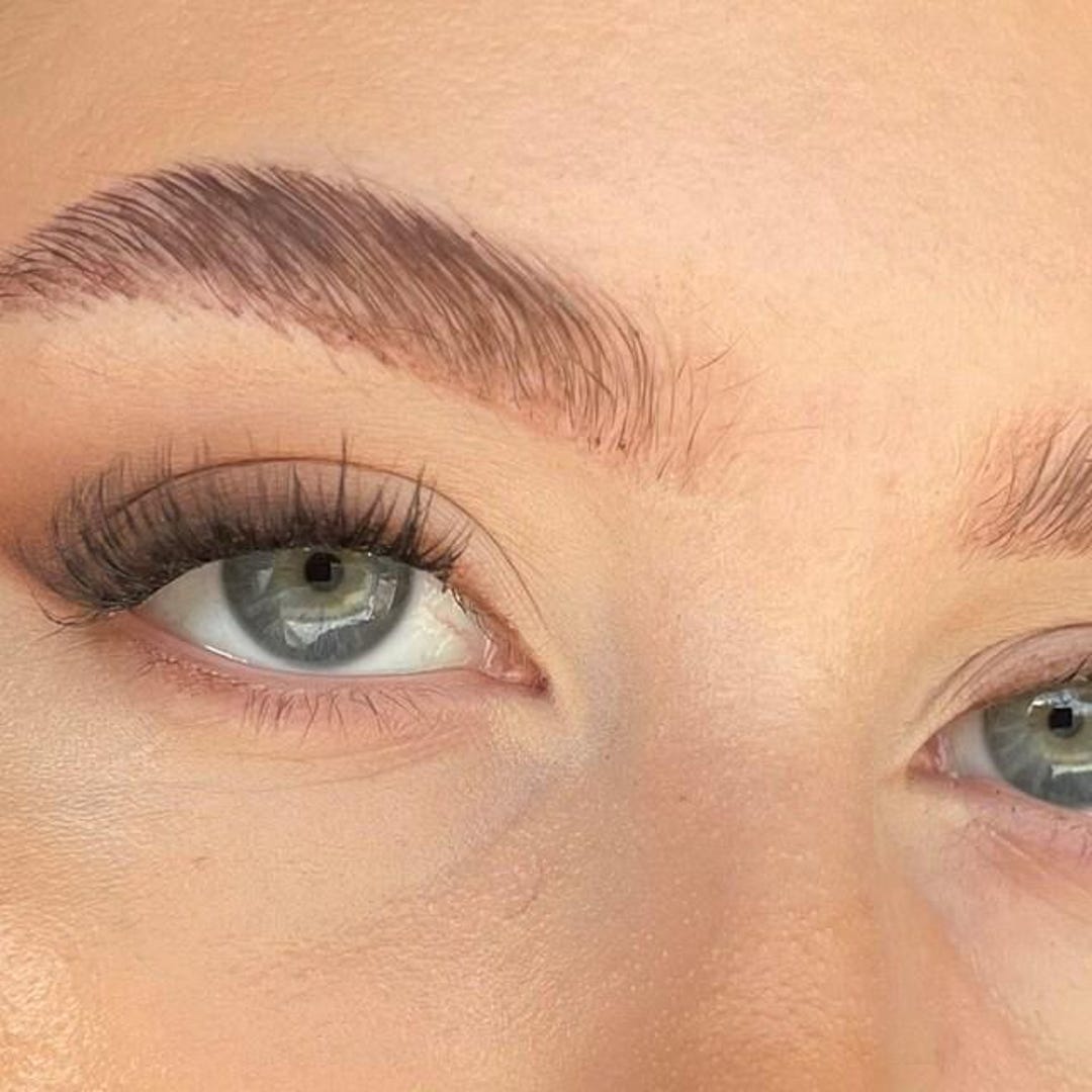 False Eyelashes NATURAL Style 3D High Quality Lash GLUE Included ...