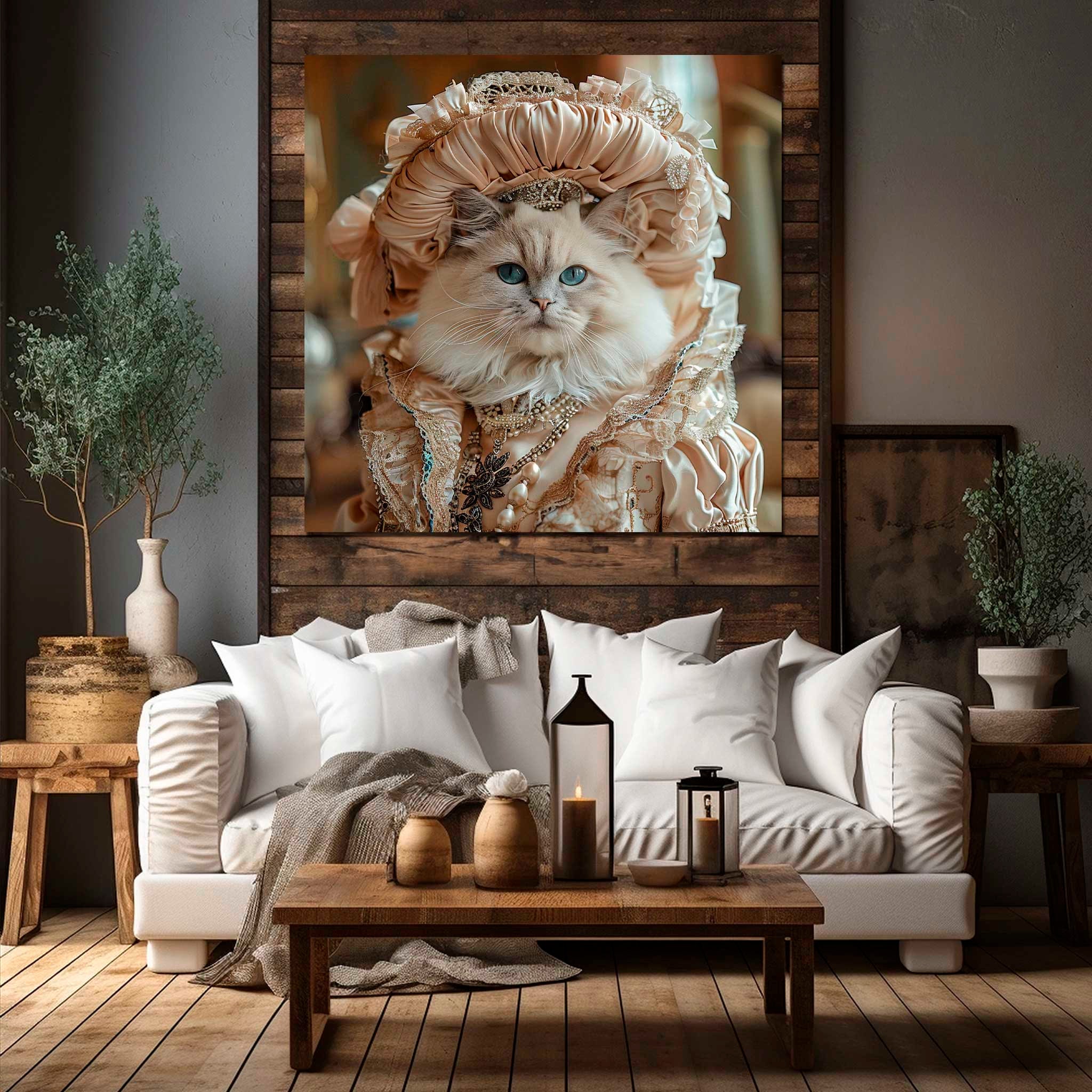 Custom Cat Portrait, Regal Cat Portrait, Pop Cat Portrait, Renaissance ...