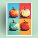 Andy Warhol Pumpkin Print, Pop Art, Pumpkin Wall Art, Andy Warhol ...
