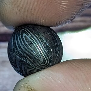 Damascus Bead, Damascus Sphere Hand Forged, Steel Ball Handmade ...