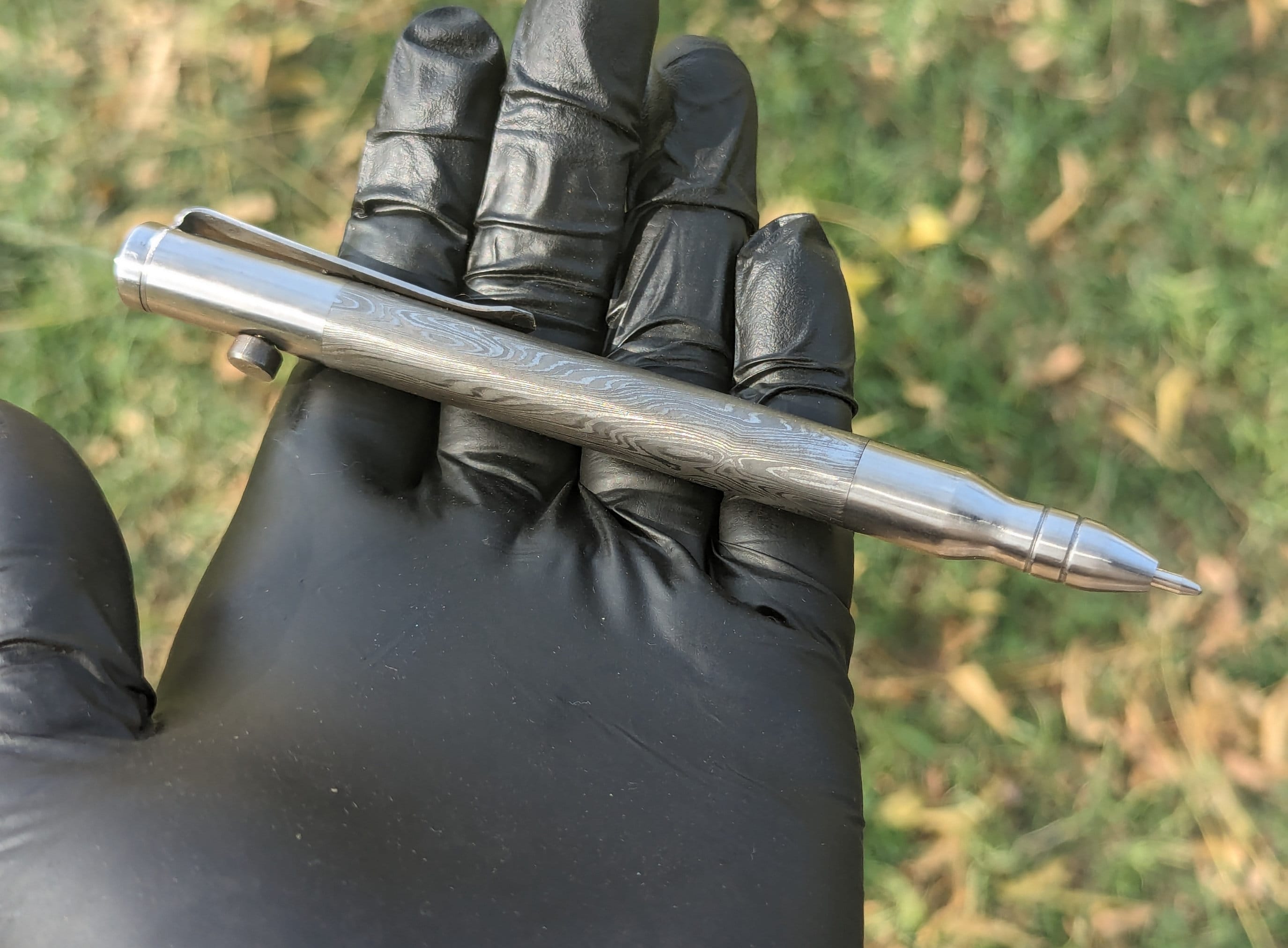 Damascus Steel Pen Handmade, Damascus Pen Hand Forged, Damascus Steel ...