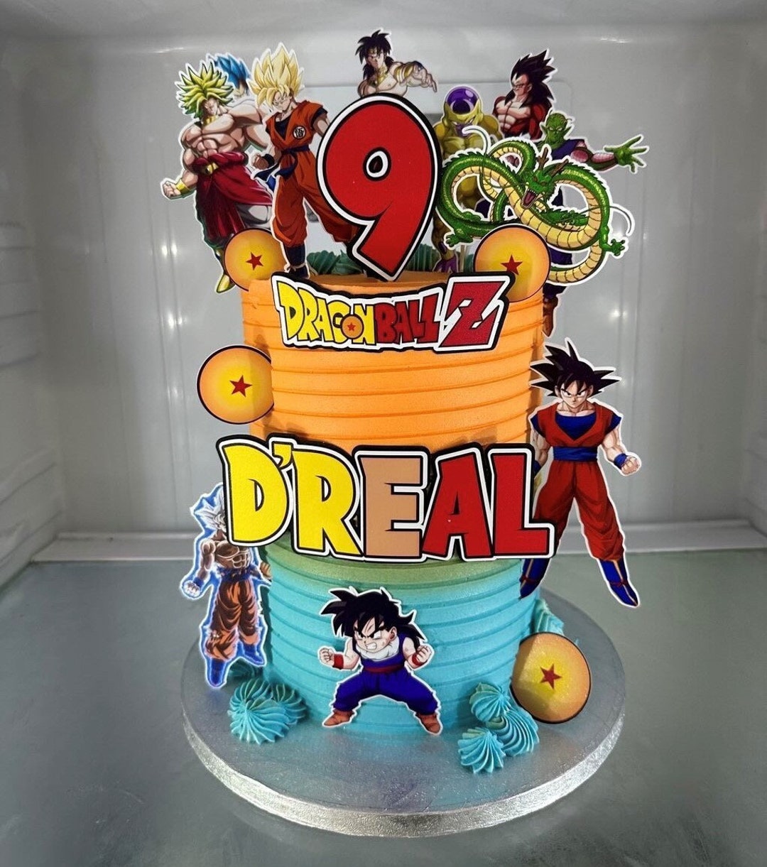 Dragon Ball Z Topper Set, Anime Cake Toppers please Read Listing ...