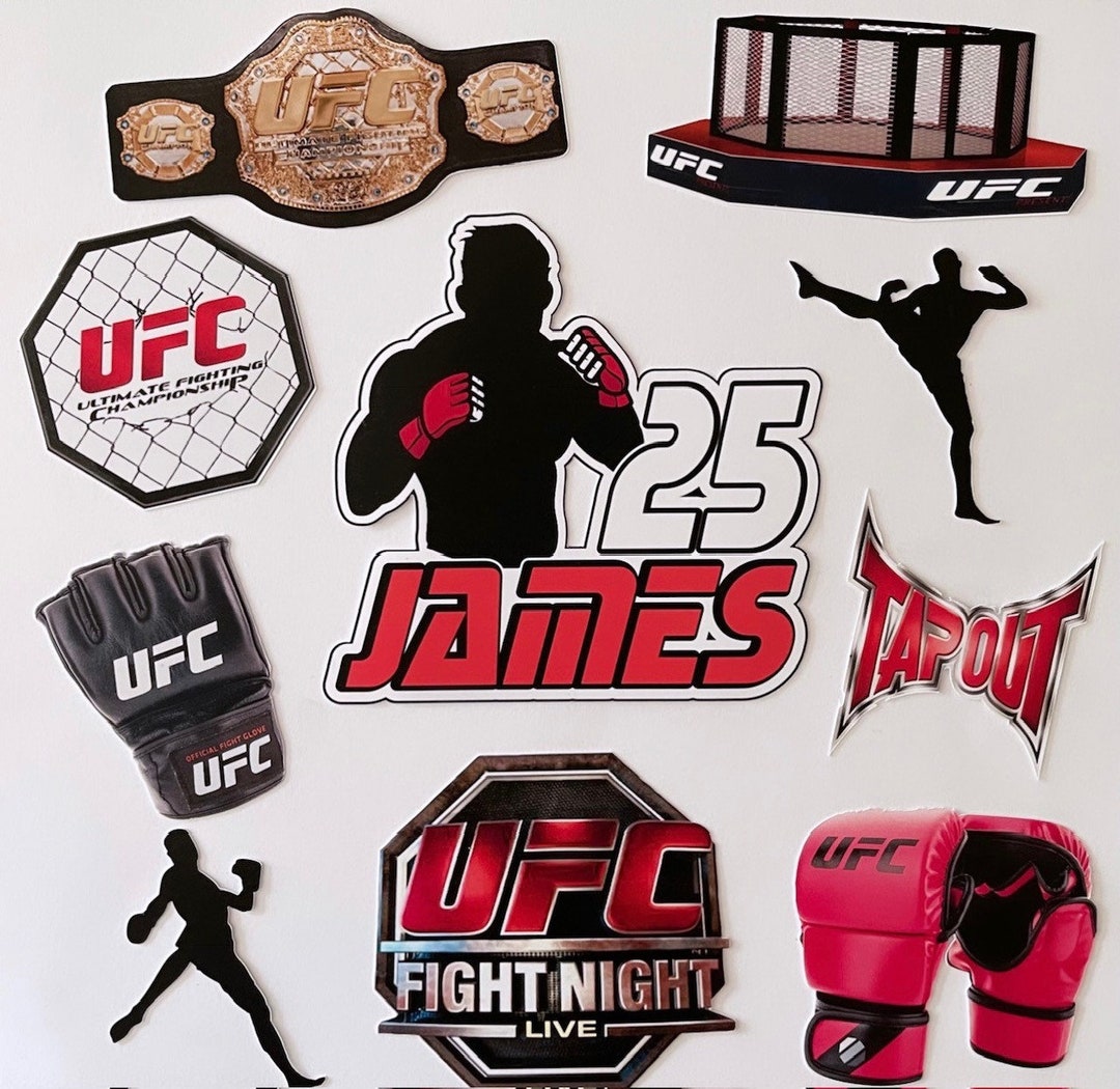 UFC Cake Topper Set, MMA Cake Topper, Boxing Cake Topper Set - Etsy UK