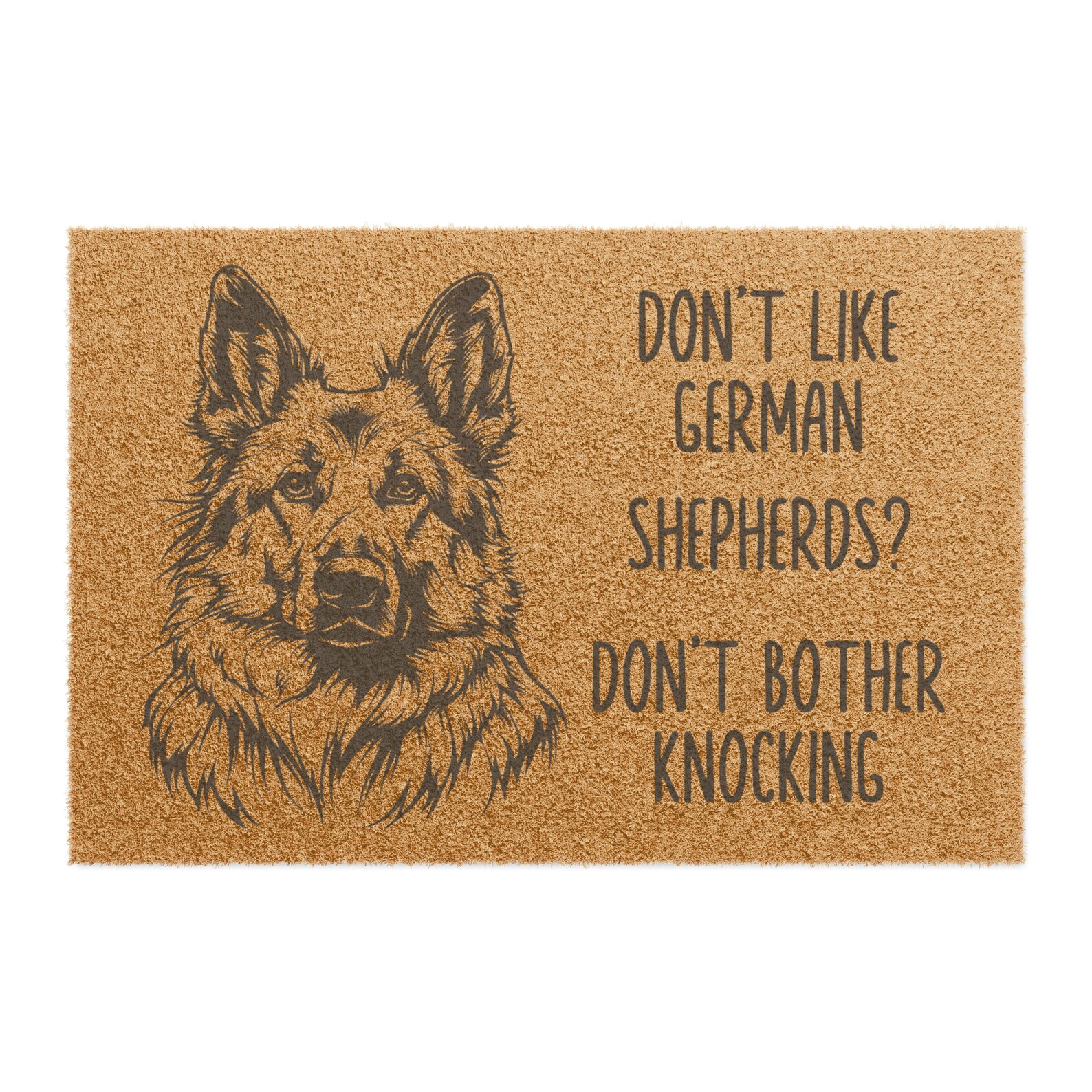 German Shepherd Door Mat, German Shepherd Gift for Shepherd Moms and ...