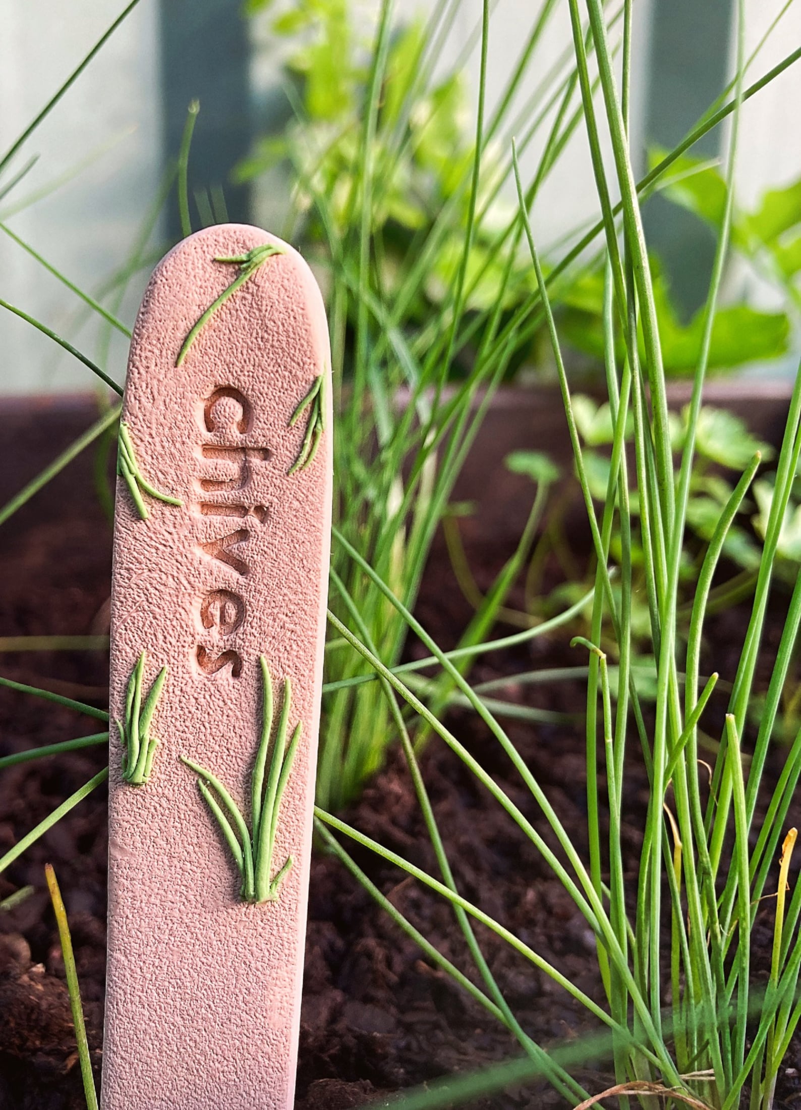 Herb Garden Markers Handmade Polymer Clay Custom Plant - Etsy