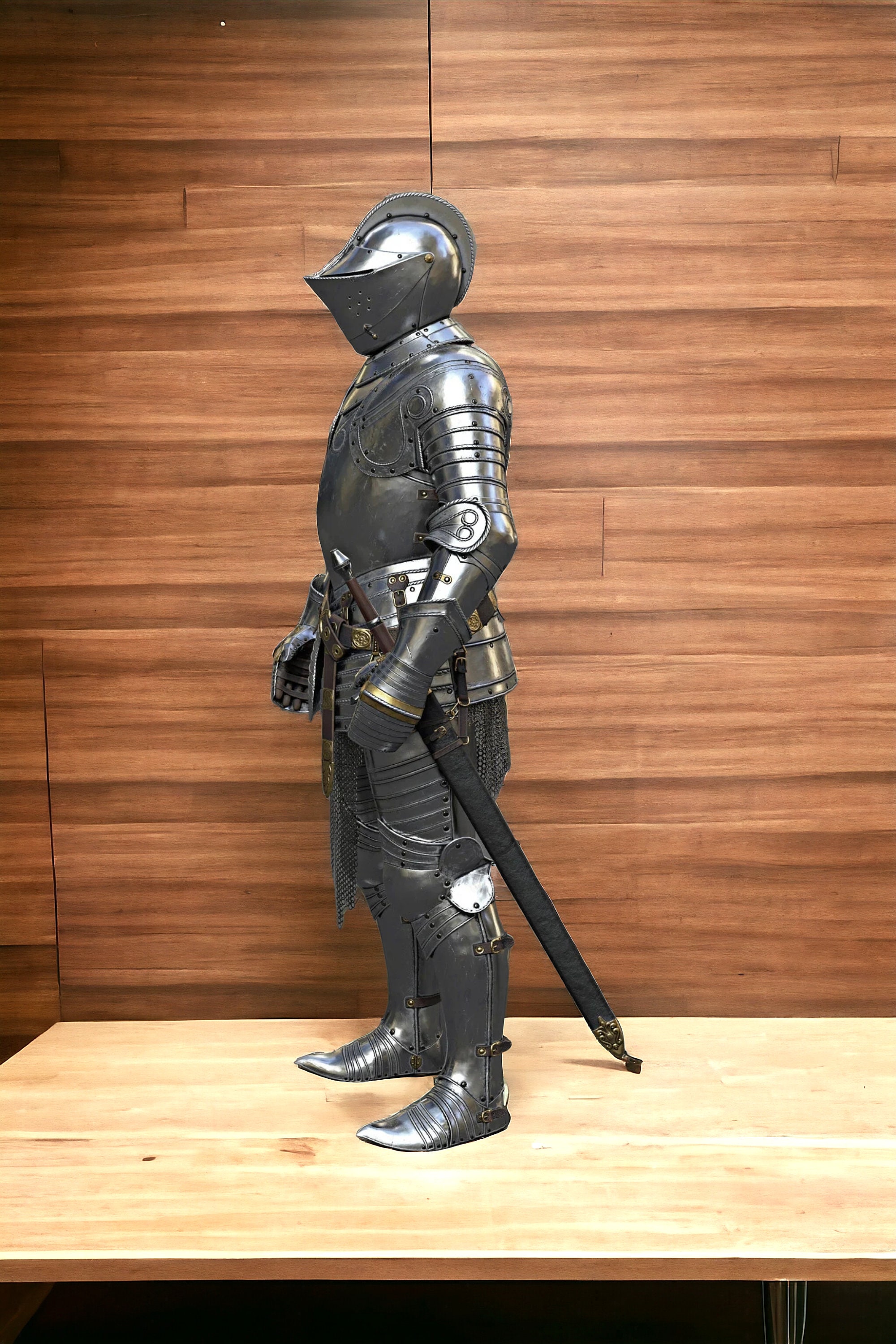 Medieval Combat Full Body Armor Suit Knight Armor Costume Battle ...