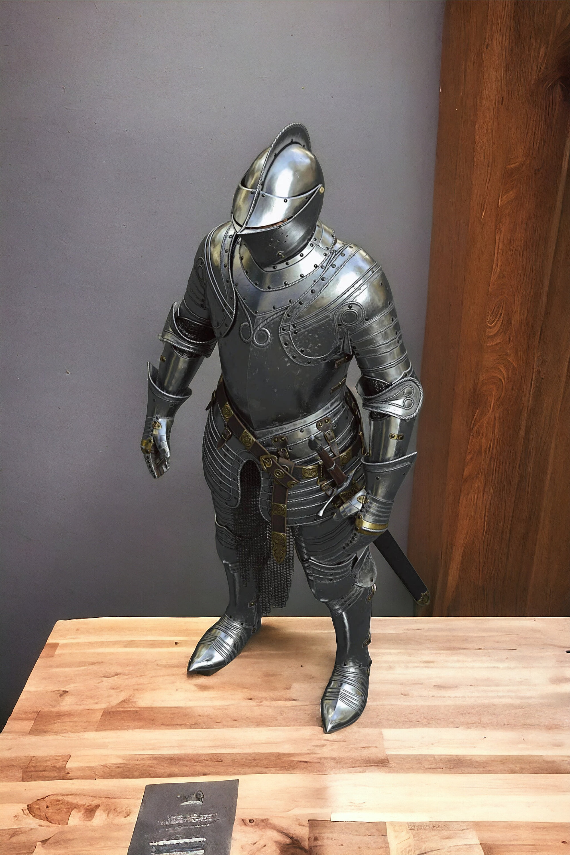 Medieval Combat Full Body Armor Suit Knight Armor Costume Battle ...