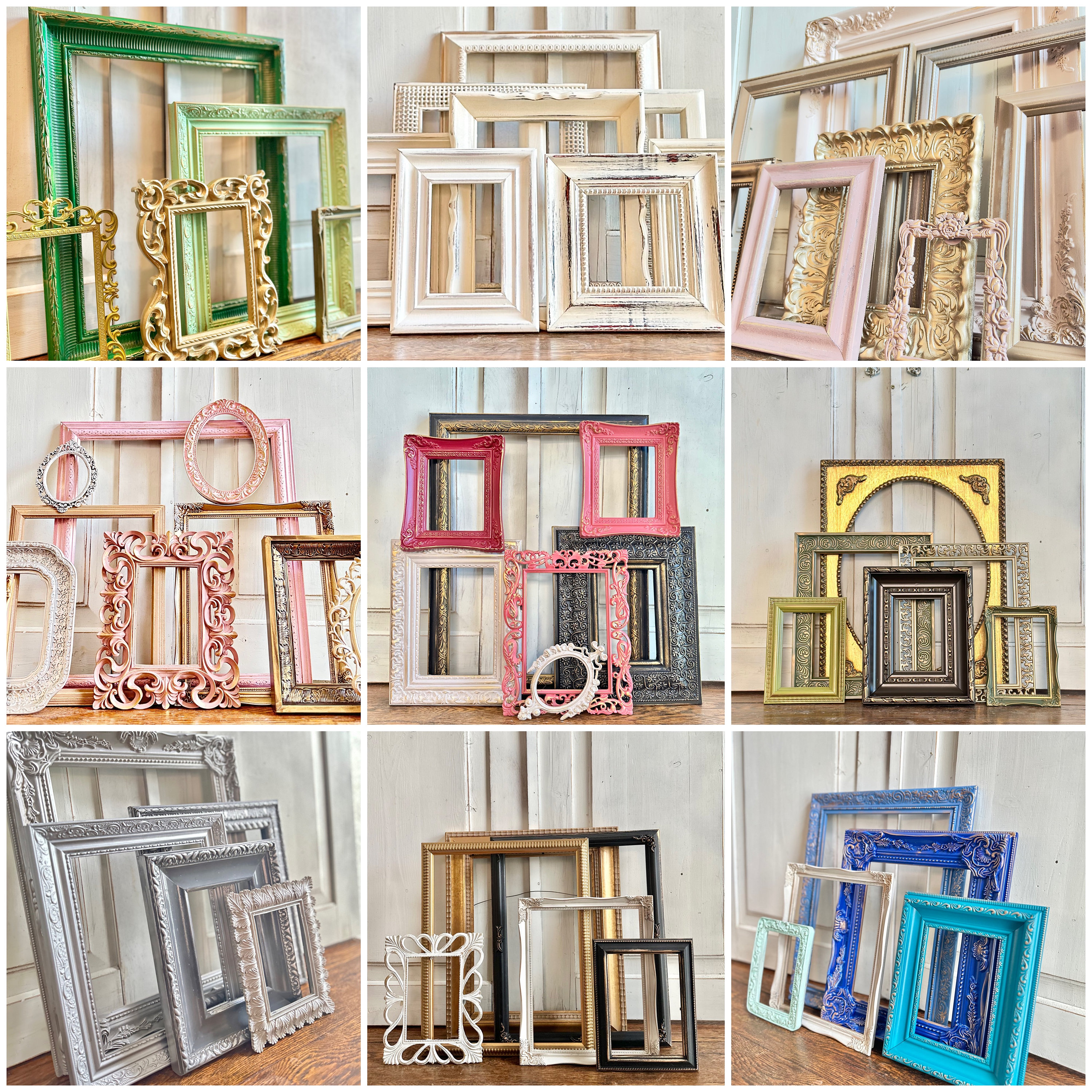 Custom Wall Frames, With Backing and Glass - Etsy