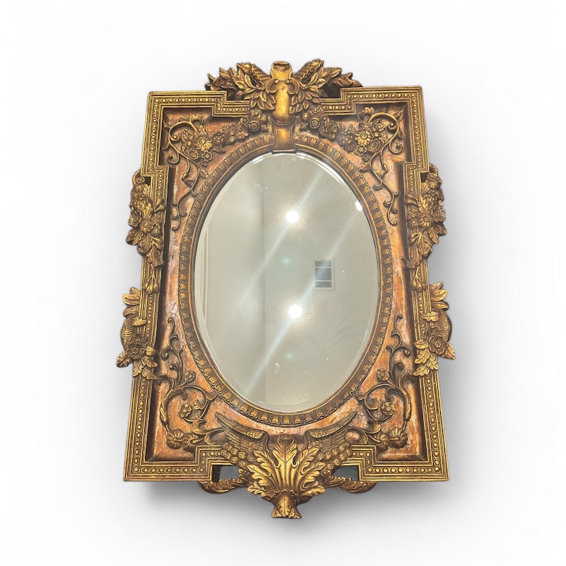 Gold Mirror - Etsy