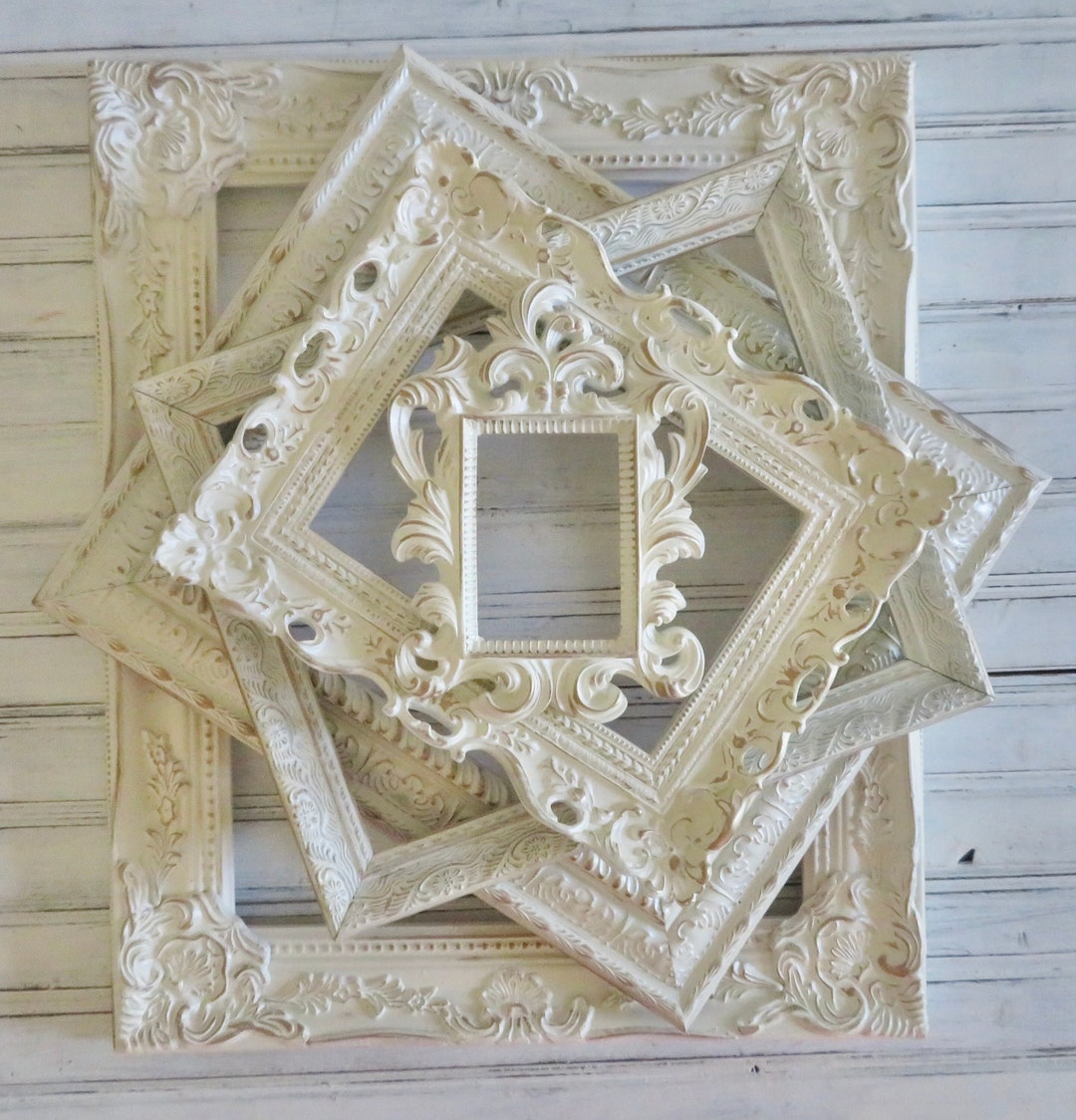 Ornate Wedding Frame Set - Etsy