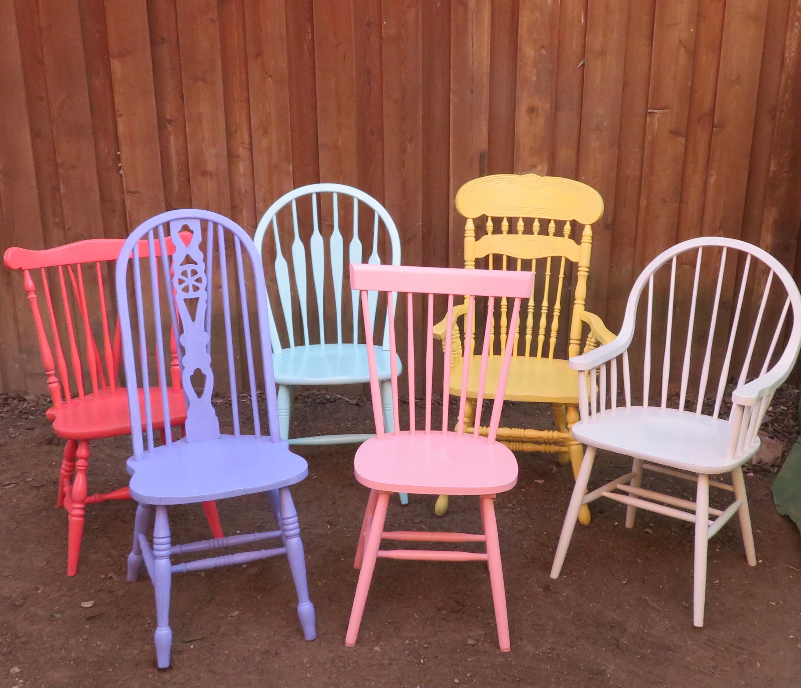 Farmhouse Dining Chairs, Includes 2 Arm Chairs, Sets of 4, 6, or 8 - Etsy