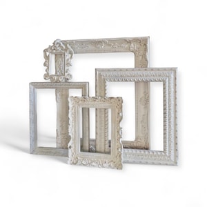 Ornate Picture Frame Set, No Backing and Glass - Etsy