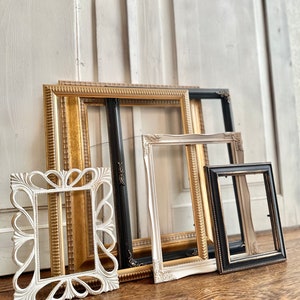 Picture Frame Set, No Backing and Glass - Etsy