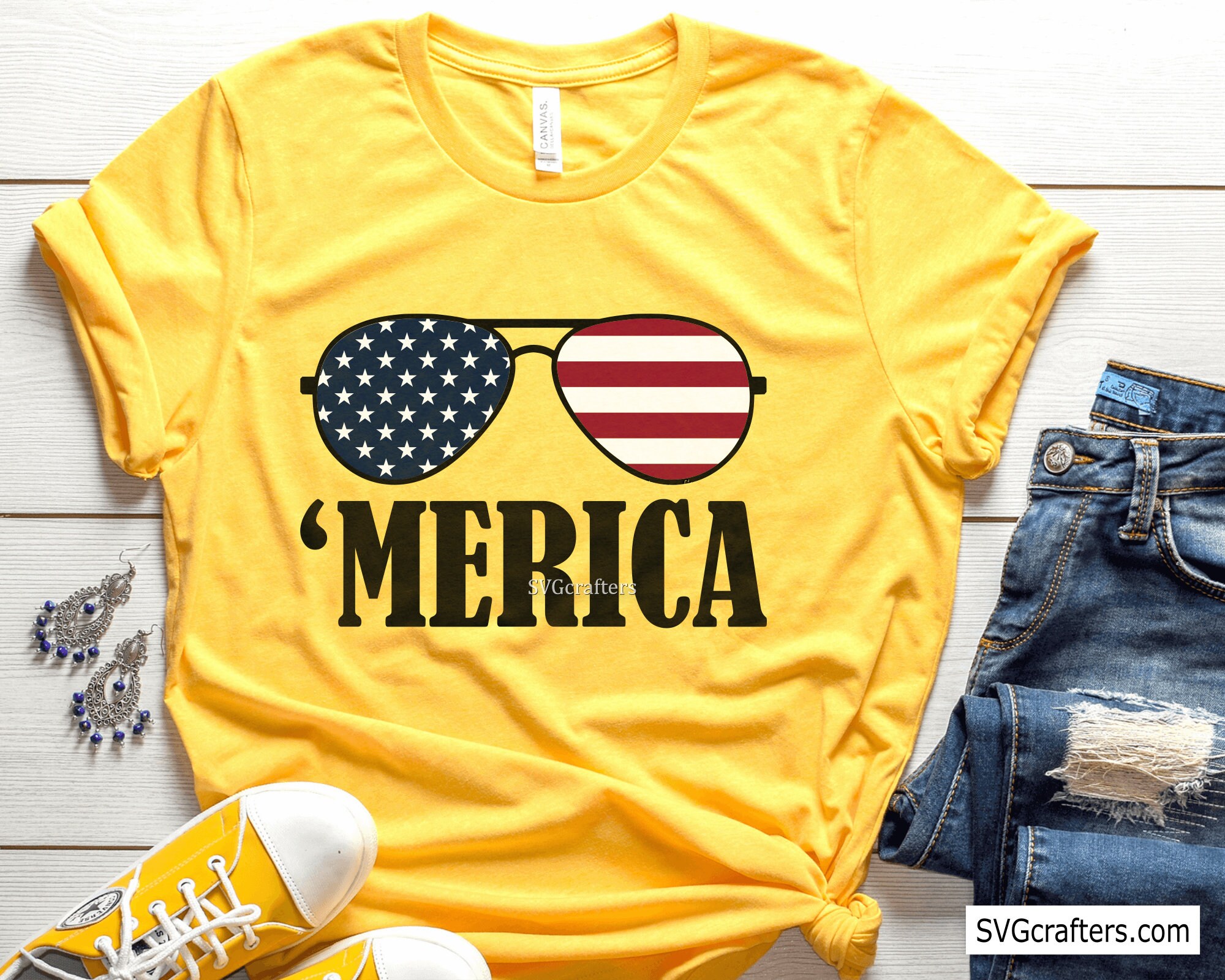 Merica Svg, US Flag Svg, American Svg, Independence Day Svg, 4th July ...