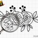 Floral Bouquet Svg Bundle Cute Flower Svg Bundle Retro - Etsy