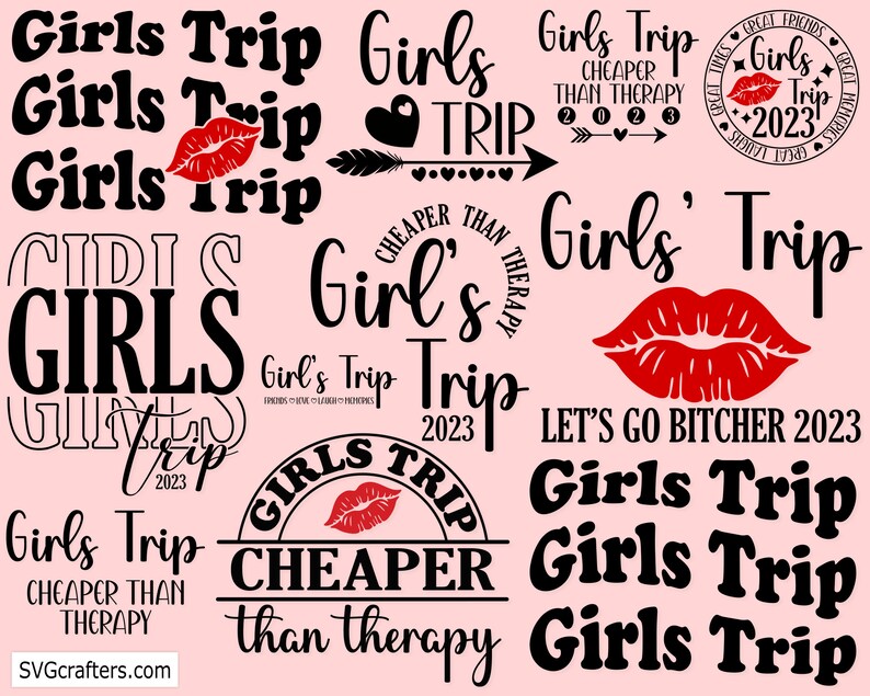 Girls Weekend Svg, Girls Trip Svg Bundle, Girls Trip Svg, Savannah ...