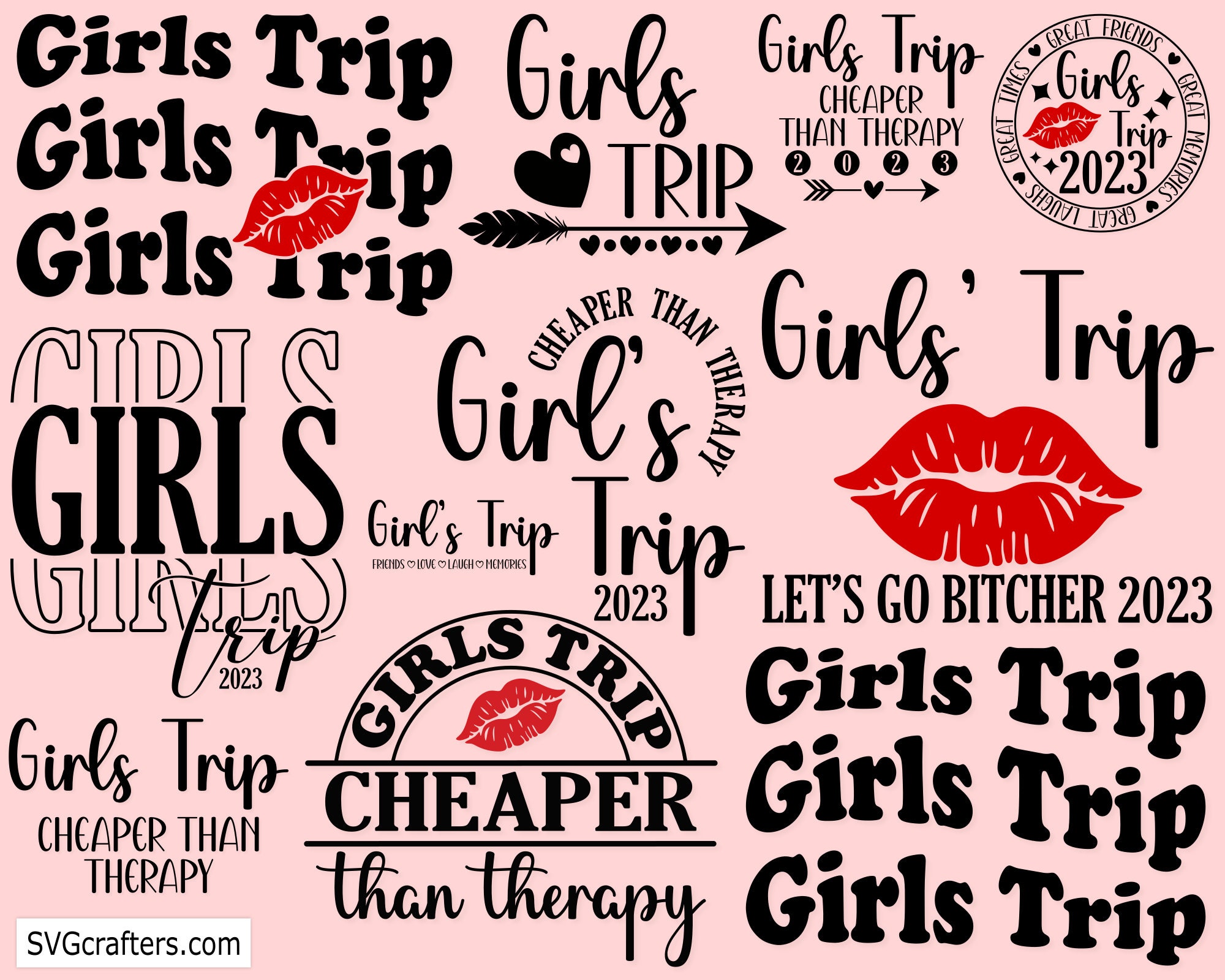 Girls Weekend Svg, Girls Trip Svg Bundle, Girls Trip Svg, Savannah ...